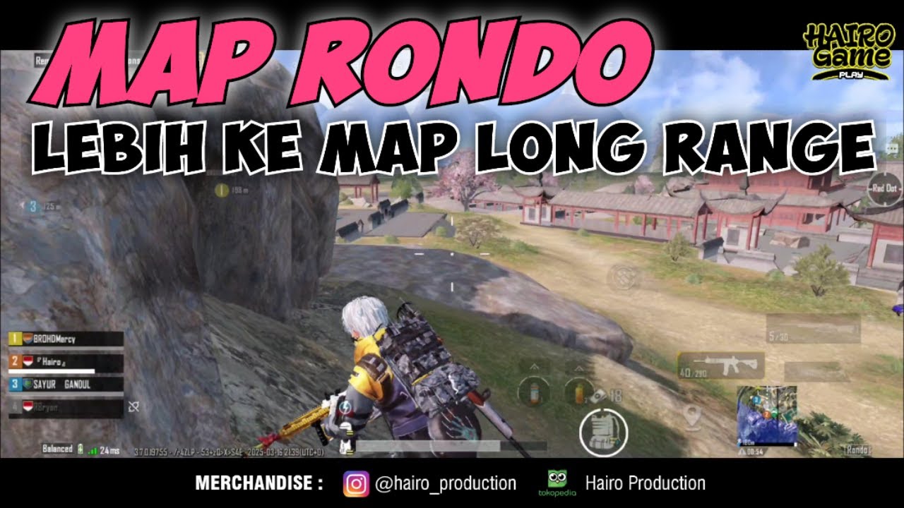 Map Rondo, Lebih Ke Map Long Range - PUBG MOBILE Gameplay - YouTube