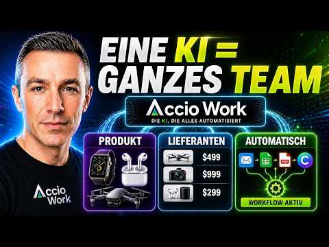 So nutzt du die beste eCommerce KI | Produkte Finden, Entwickeln, Einkaufen mit Accio Work
