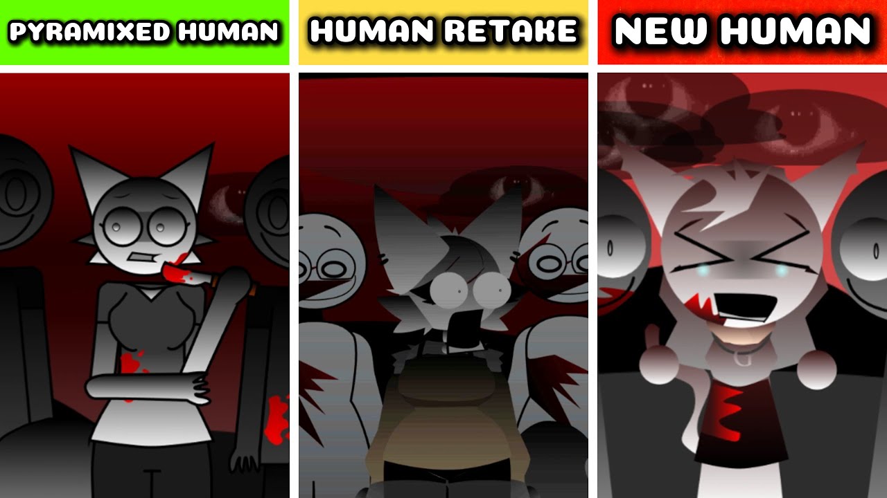 Incredibox Sprunki Wenda Treatment – Pyramixed vs. Retake vs. New Human ...