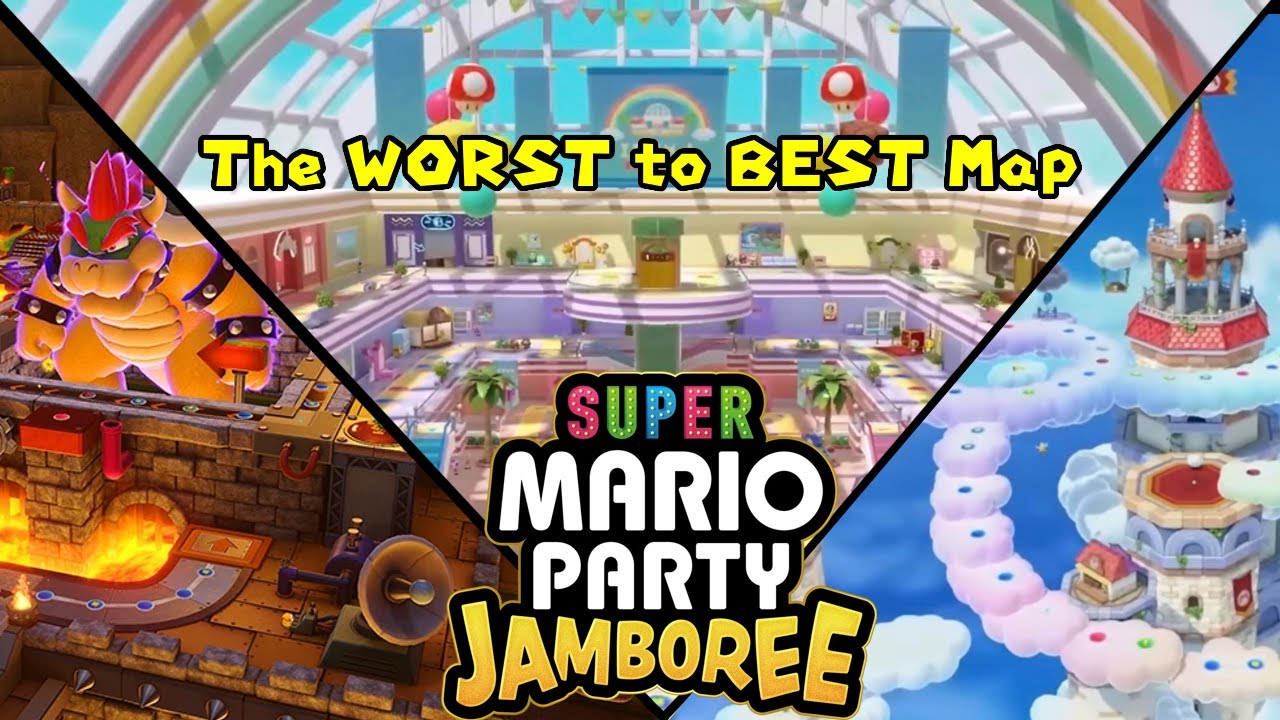 Which map should YOU play in Mario Party Jamboree - YouTube