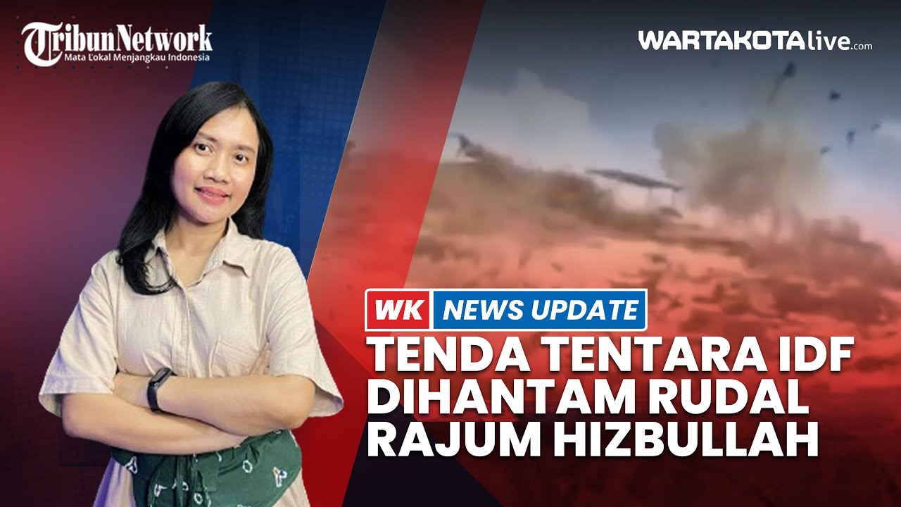 Momen Tenda Tentara IDF Dihantam Rudal Rajum Hizbullah - YouTube
