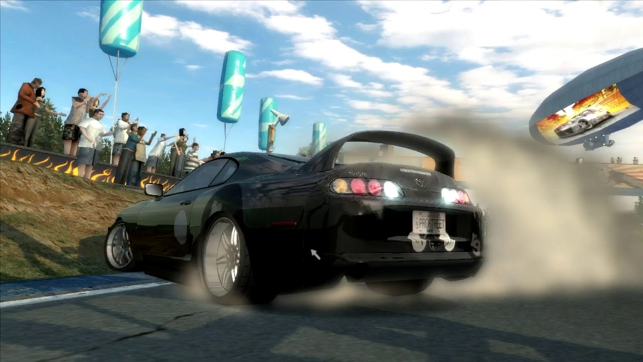 NFS ProStreet #17 React Team Sessions - Эбису (Отборочный) #3 Дрифт ...