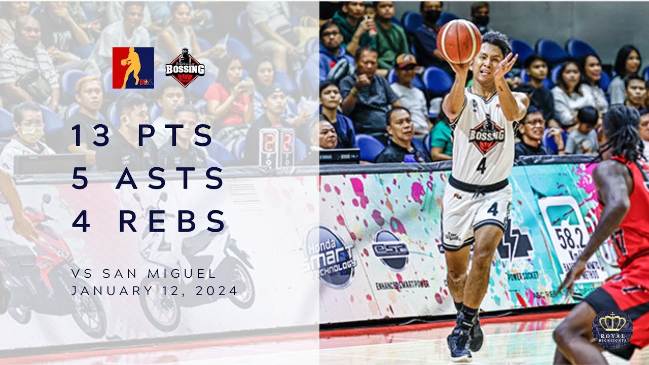 Rey Suerte Full Game Highlights vs San Miguel (01.12.2024) | PBA S48 ...