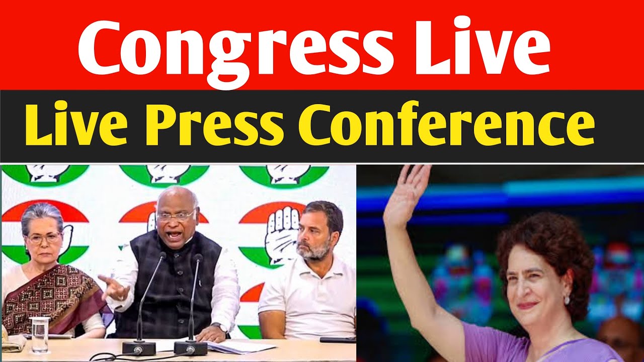 Live Congress : Press Conference - YouTube