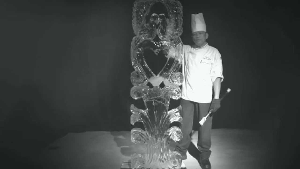 Culinary Artistry -- Spectacular Ice Carving by DWTC - YouTube