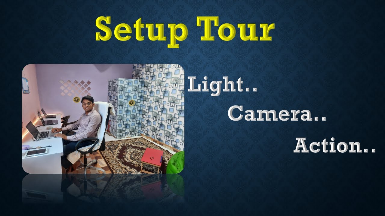 Setup Tour | Office cum Studio | TechView Team - YouTube