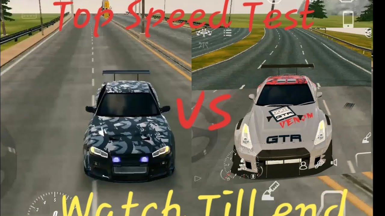 Old Gtr vs New Gtr Top Speed Test #carparkingmultiplayer #viral #agop # ...