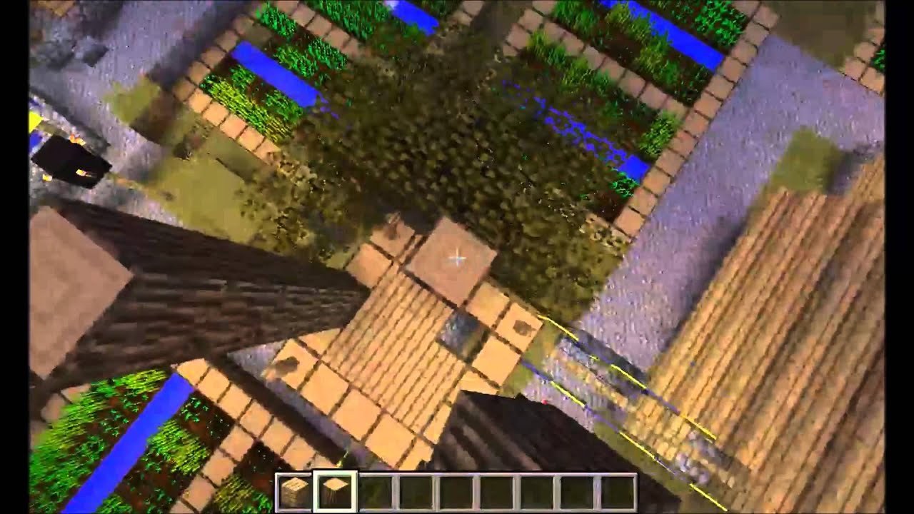 Minecraft: Lets Build: Village decoration - YouTube