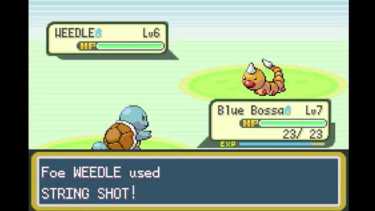 Let's Play Pokemon Fire Red #03: Sting - YouTube
