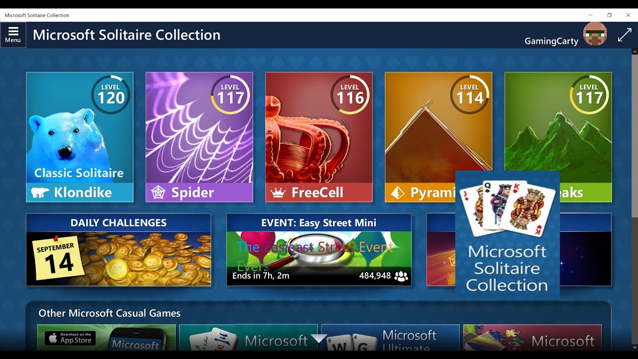 The Easiest Street Event in this Game. (Microsoft Solitaire Collection ...