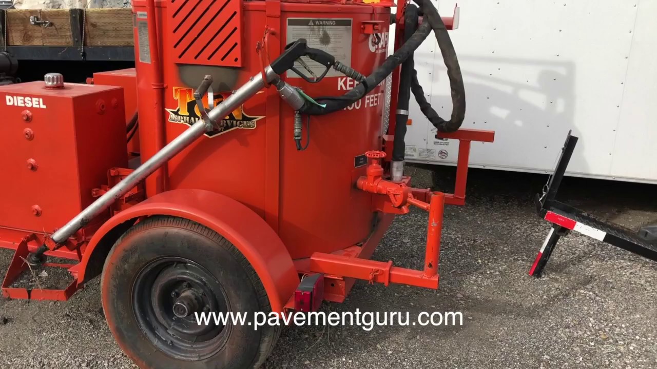 Crafco Melter Molasses Valve - YouTube