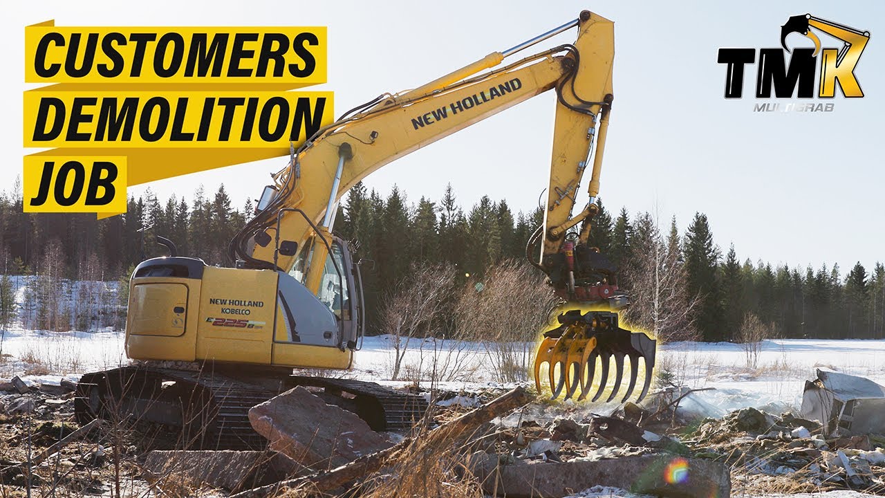 TMK MultiGrab - Demolition Cleanup - YouTube