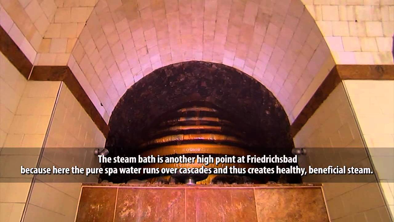 Thermal steam baths at Friedrichsbad Baden-Baden - YouTube