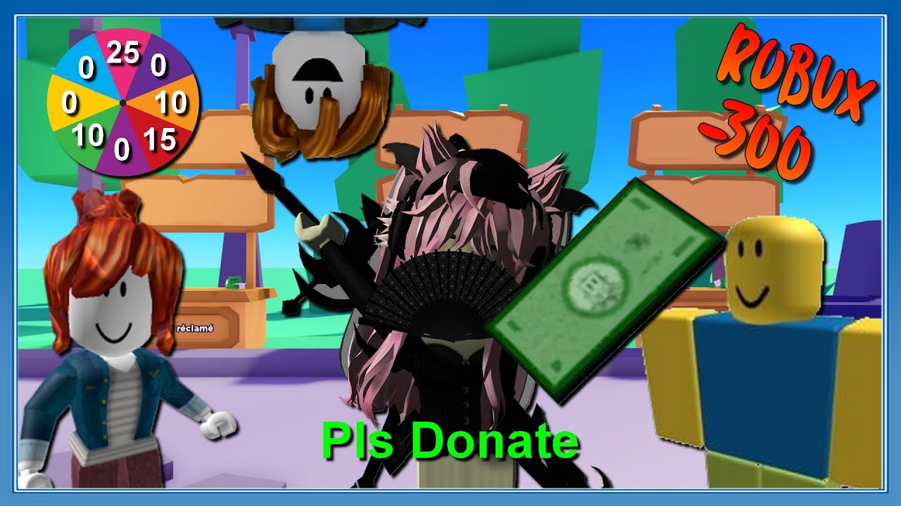 PLS DONATE 💸 [Roulette + Donation] - YouTube