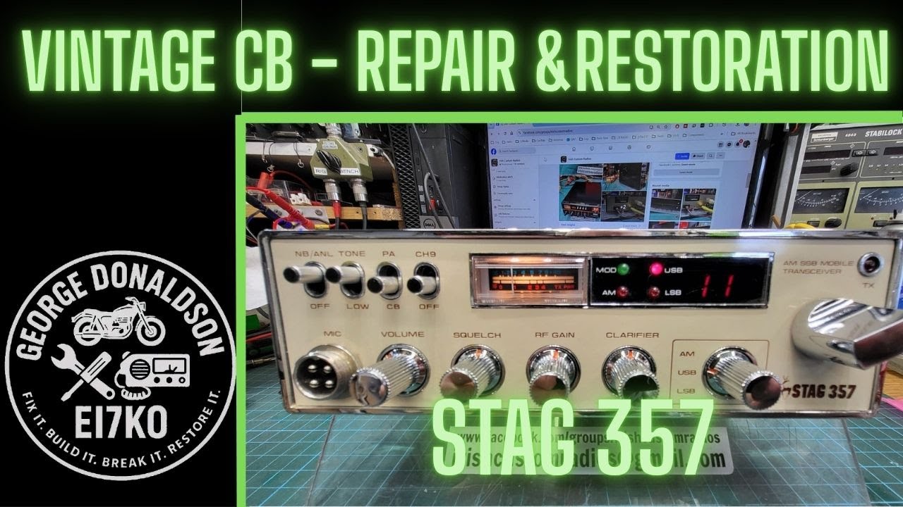STAG 357 CB Radio | Big Audio, Classic Style - YouTube