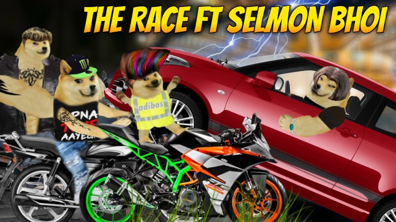 The Race Ft. selmon bhoi || cheems Doge || Dogesh || chill cheems - YouTube