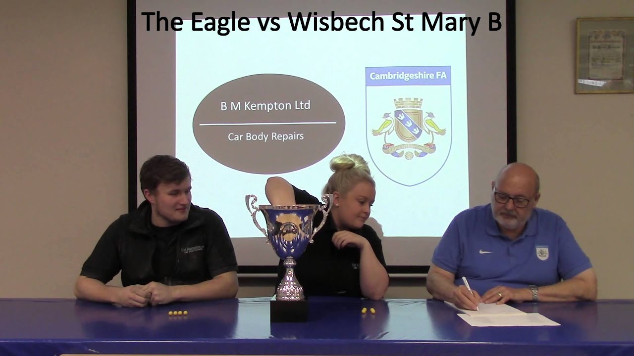 CFA Lower Junior Cup Round of 16 Draw- Sponsered by B M Kempton - YouTube