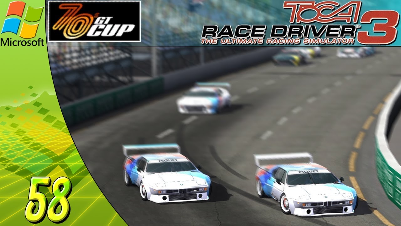 ToCA Race Driver 3 | 58 | World Tour - Tier 20 | 1970's GT Cup - YouTube