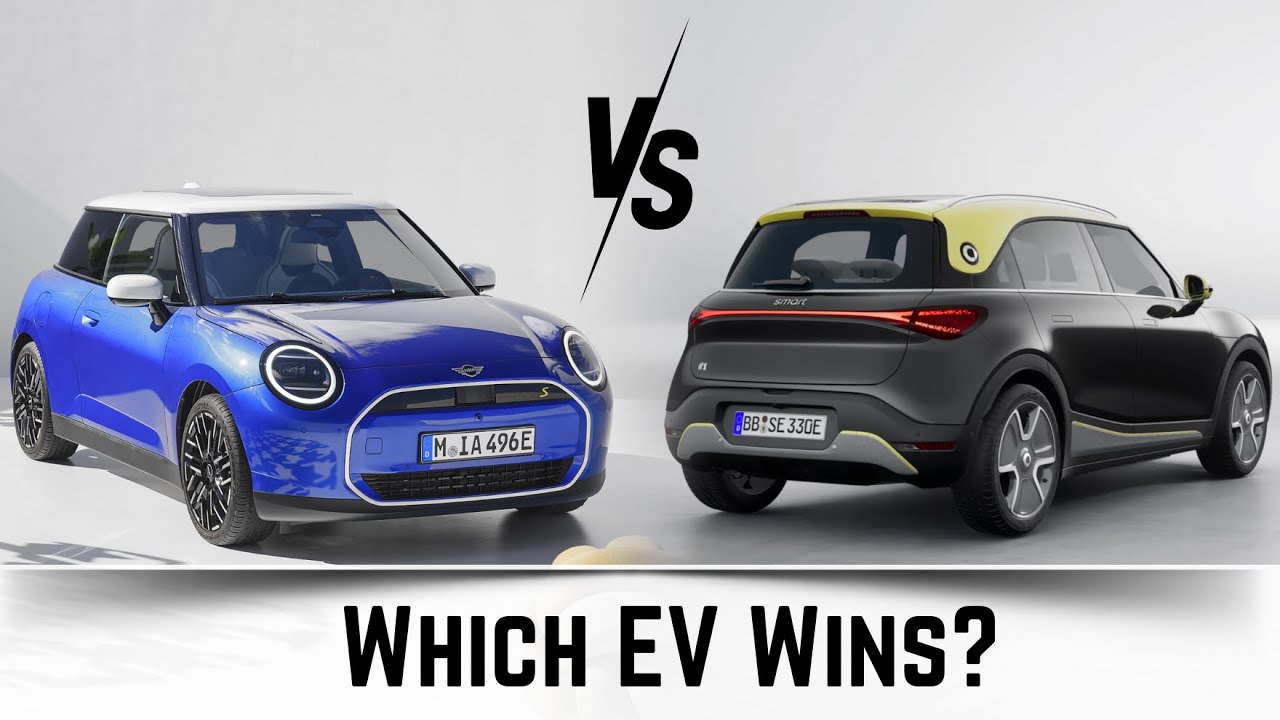 2024 Mini Electric vs. Smart Hashtag #1 - The Battle of the Subcompact ...