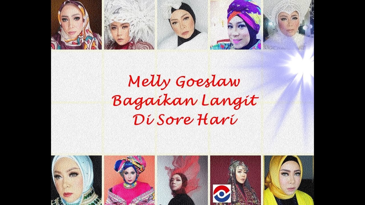 Melly Goeslaw (Potret) - Bagaikan Langit (With Karaoke Lyrics) - YouTube