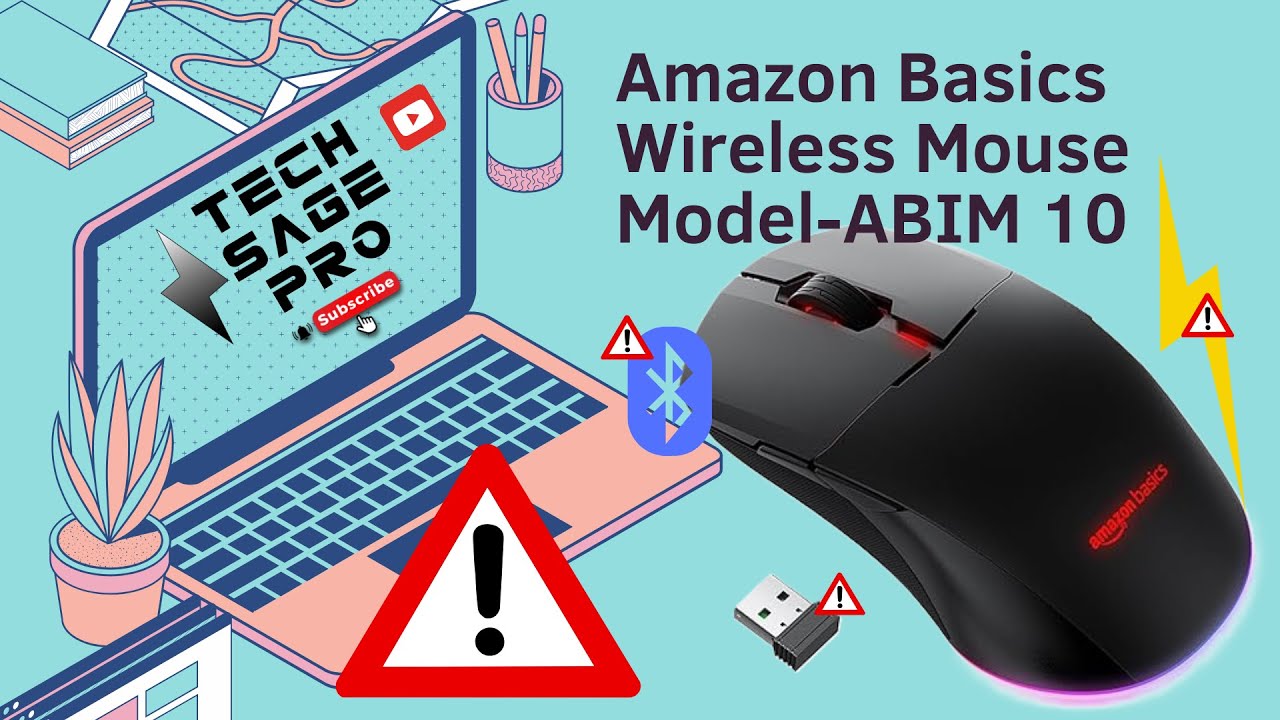 Amazon Basic Wireless Gaming Mouse ABIM10- Connectivity , Breathing ...
