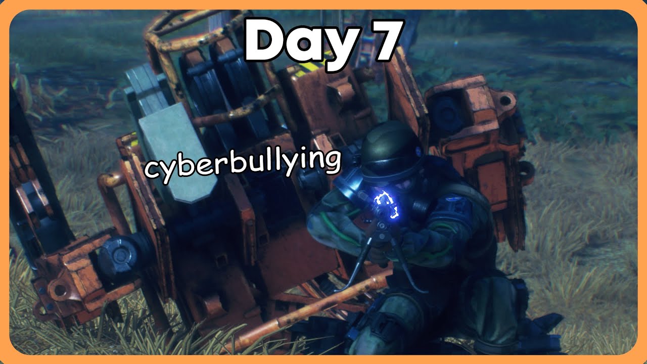 cyberbullying robots in generation zero (Day 7/31) - YouTube