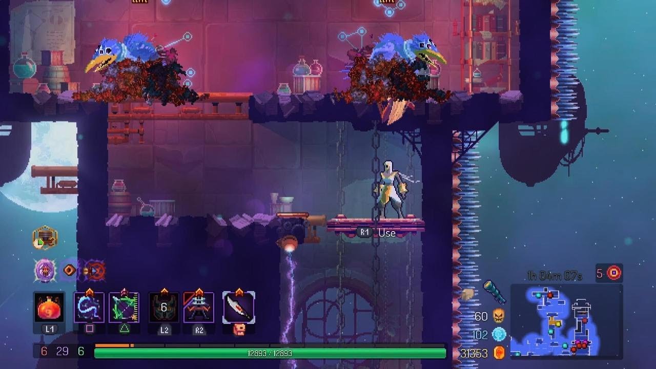 Dead Cells Astrolab end of level crow boss guardian keys easy cheese ...