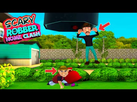 HIRSIZ KARDEŞLER GERİ DÖNDÜ - SCARY ROBBER HOME CLASH