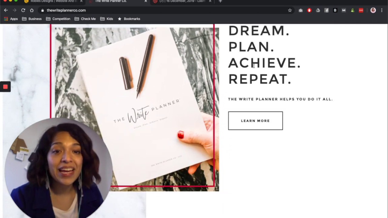 Website Launch: The Write Planner - YouTube