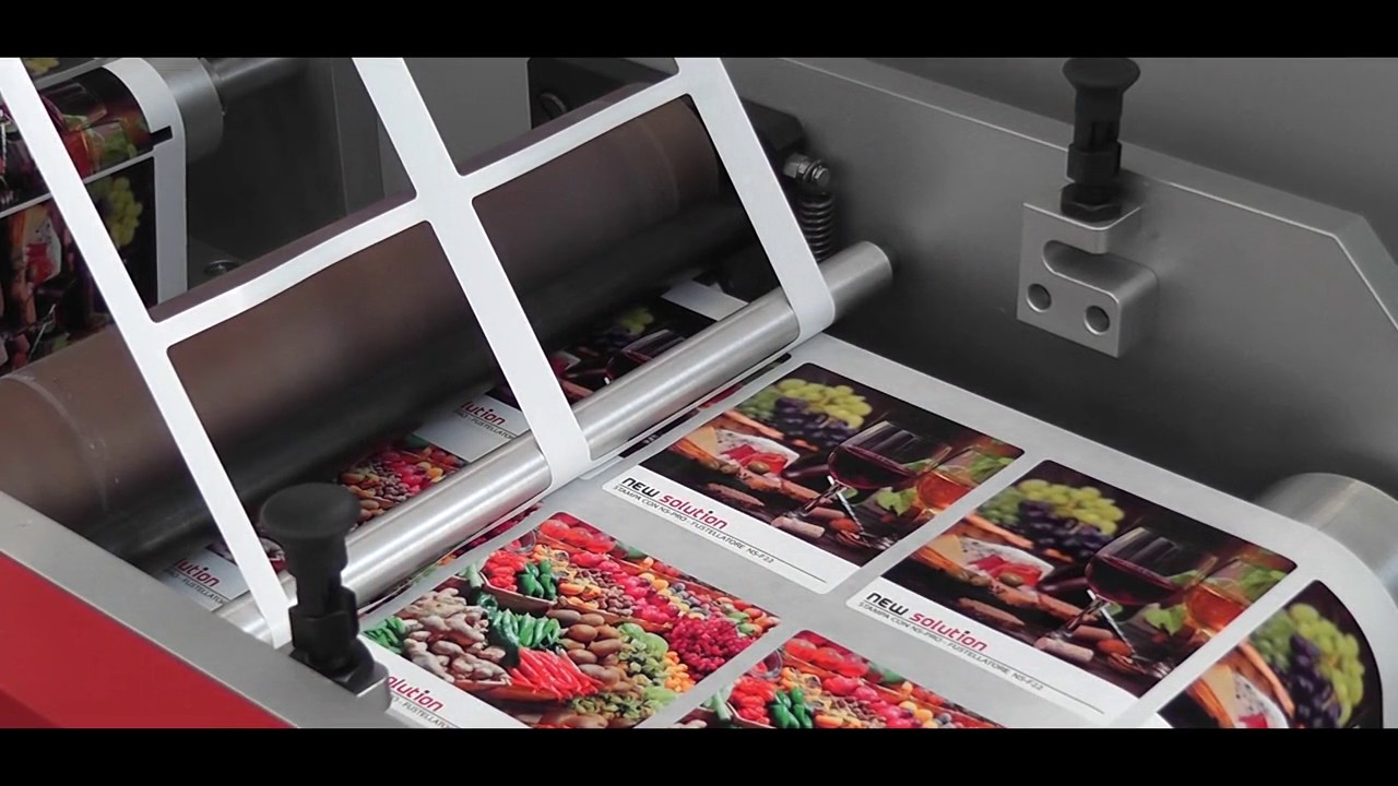 Digital label printer NS PRO NS F22 - YouTube