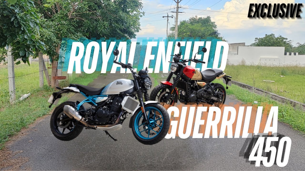 RE GUERRILLA 450 : EXCLUSIVE FIRST LOOK - YouTube