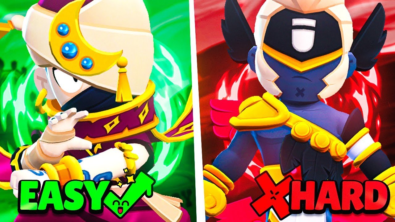 Ranking All 80 Brawlers From EASY to HARD to MASTER - YouTube