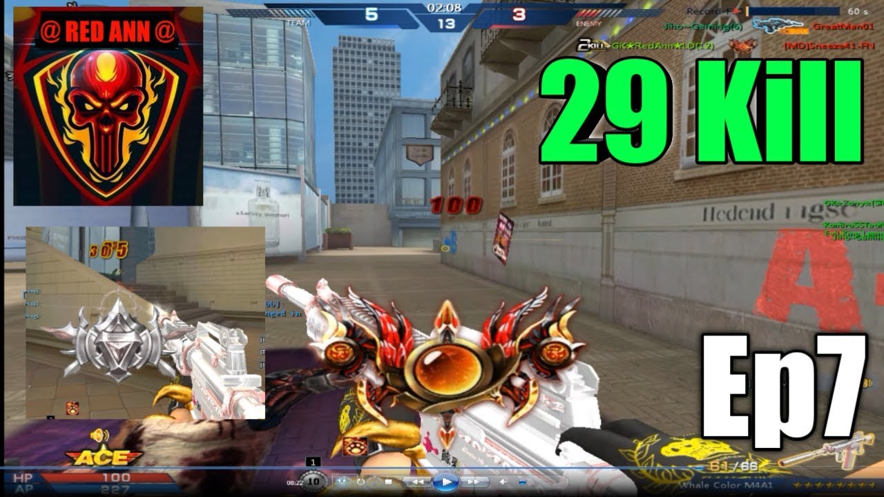 AK2-Game Play Boom dragon 29 Kill GK & jiho [Ep7] - YouTube
