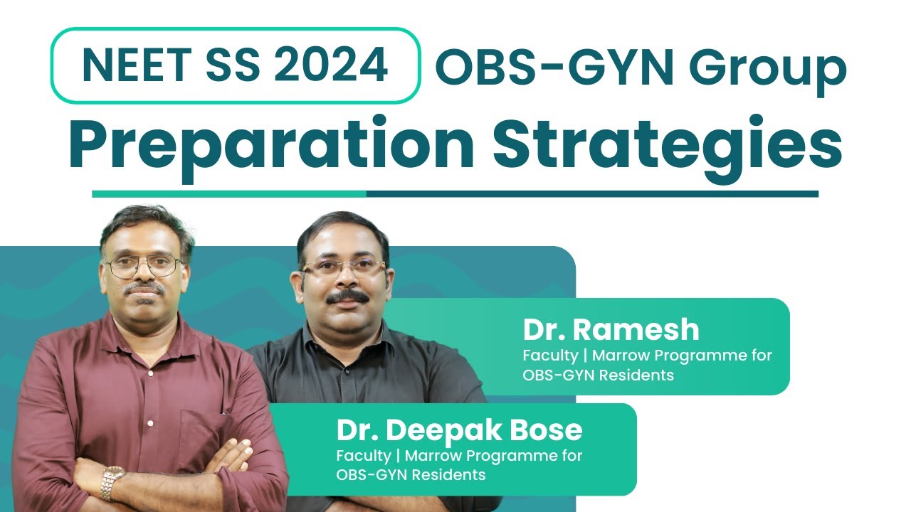 How to prepare for NEET SS 2024 - OBS-GYN Group - YouTube