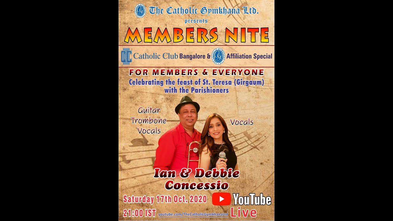 18. MEMBERS NITE LIVE - IAN & DEBBIE CONCESSIO - YouTube