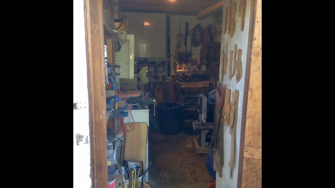 shed tour - YouTube