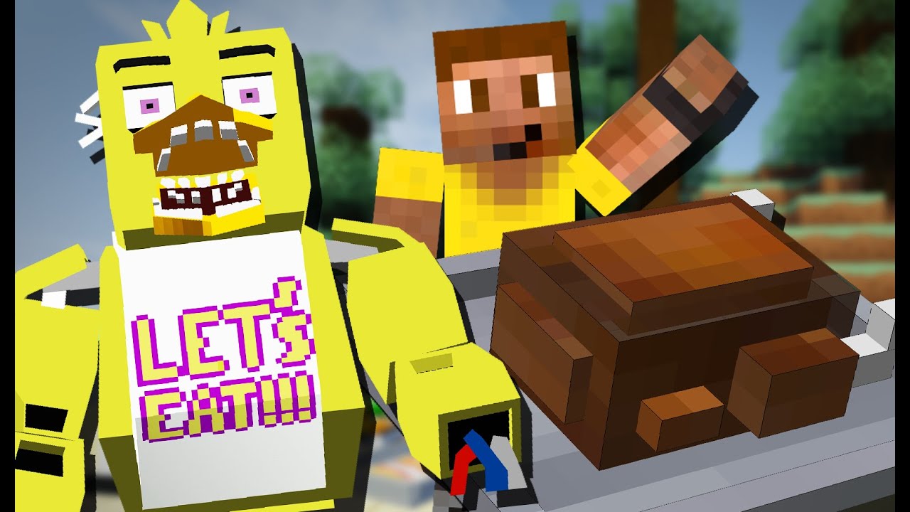 Minecraft Cooking Show: "SPECIAL" CHICKEN DINNER! - YouTube