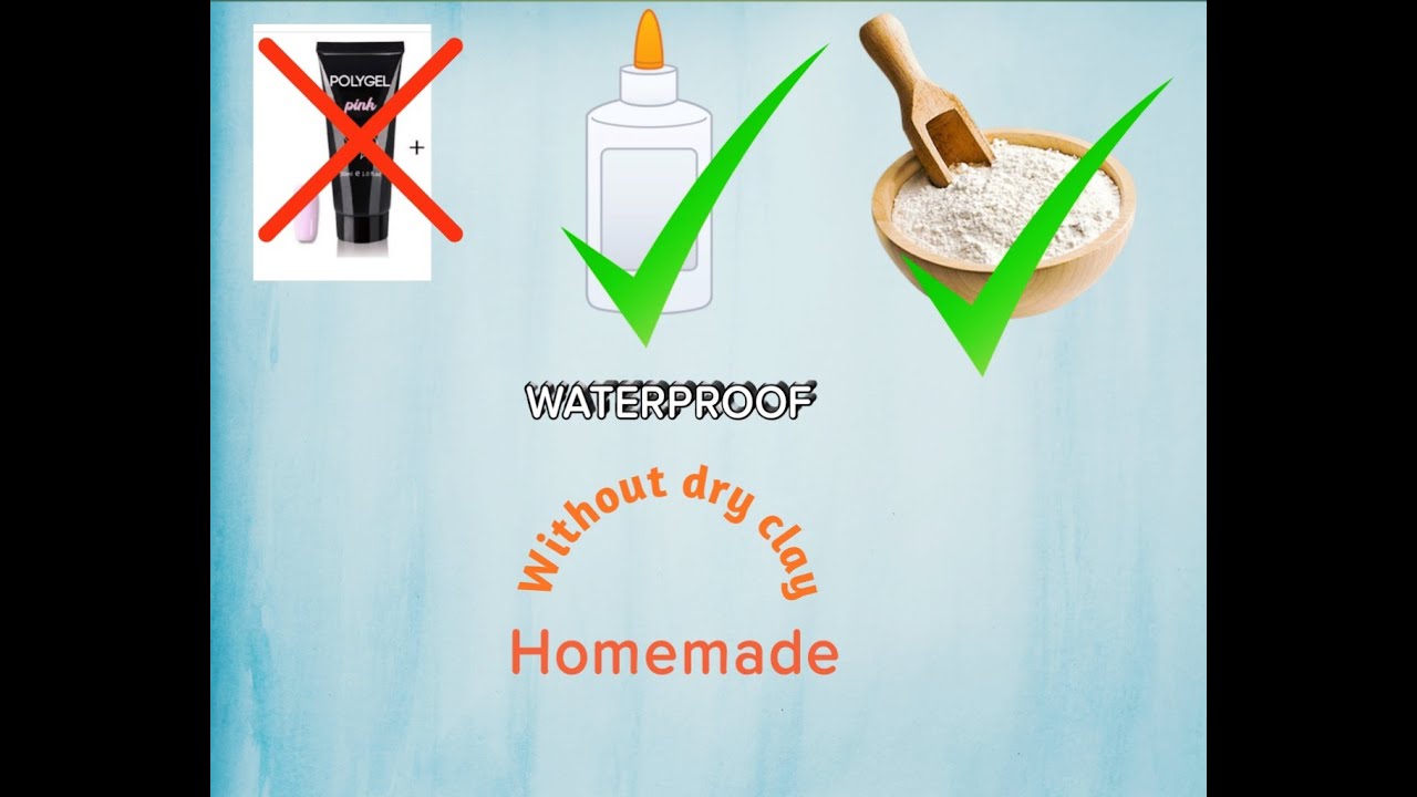 How to make Polygel at home | DIY Polygel | no dry clay required ...