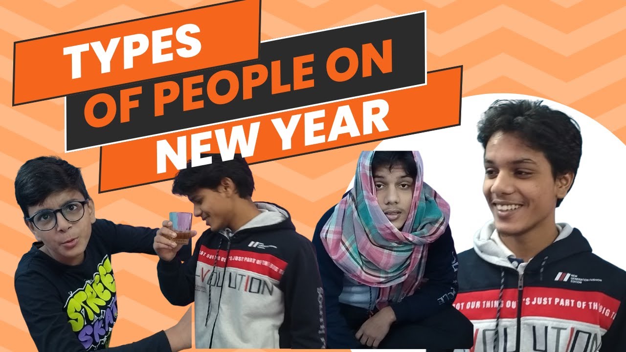 Different types of people on New Year | iamGurdeepYadav | Happy New ...