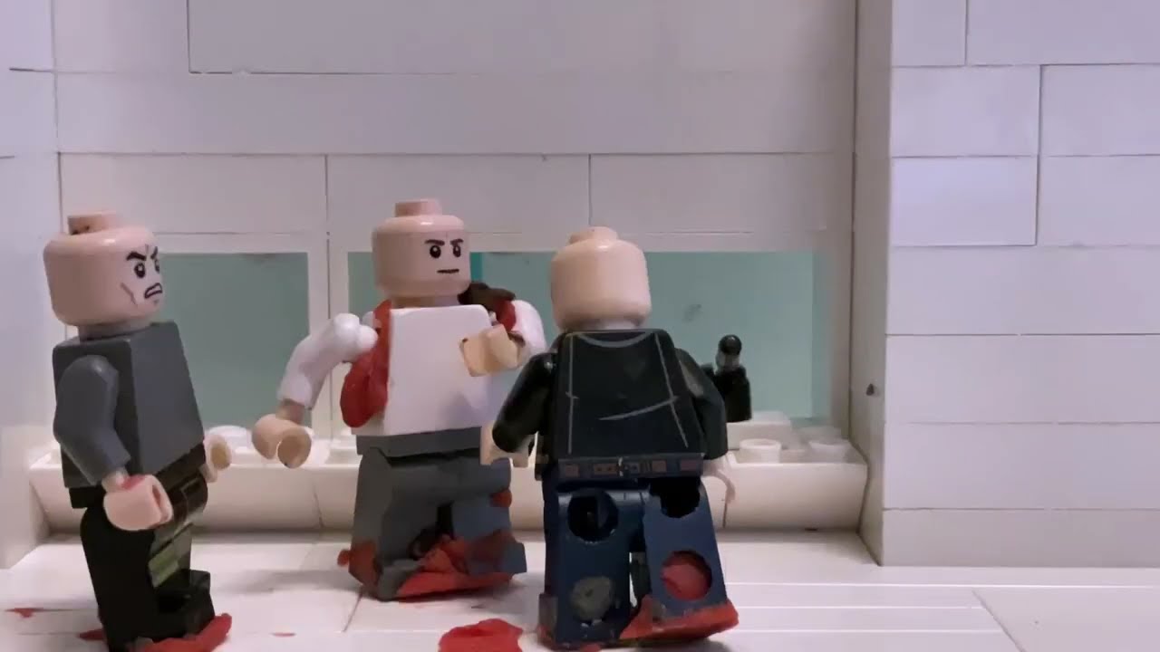 Lego fight scene - YouTube