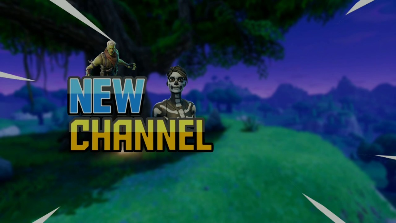 OPENING TO (FORTNITE NEW) CHANNEL! - YouTube