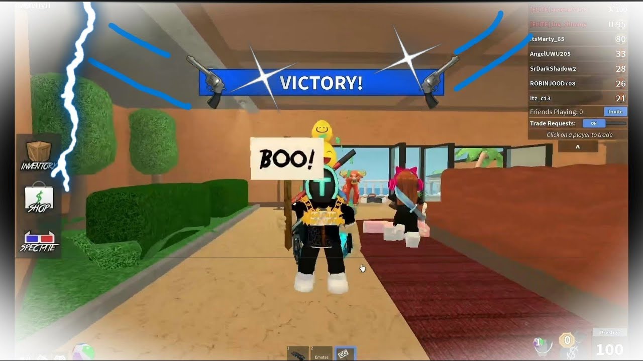 Pro Sheriff Blaster gameplay!! (mm2 roblox) - YouTube