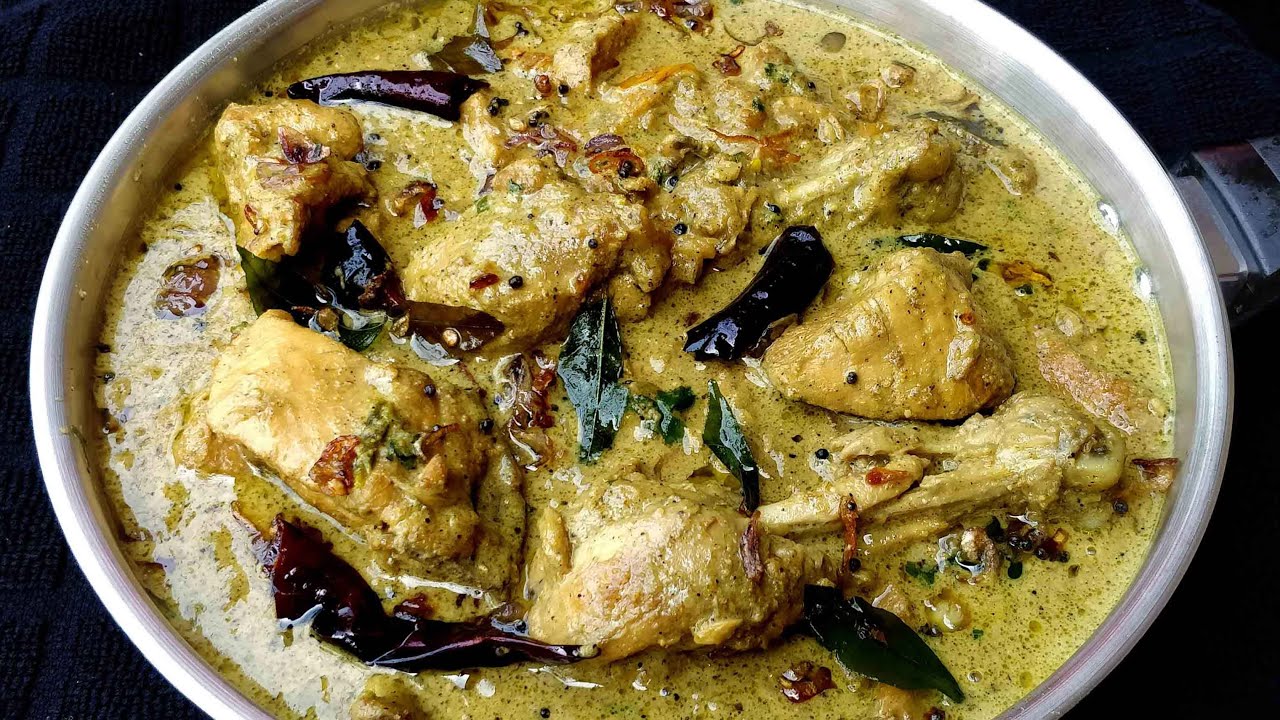 ക്രിസ്മസ് ബ്രേക്ക്ഫാസ്റ്റിനു പറ്റിയ ചിക്കൻ മപ്പാസ് കറി /KERALA STYLE ...