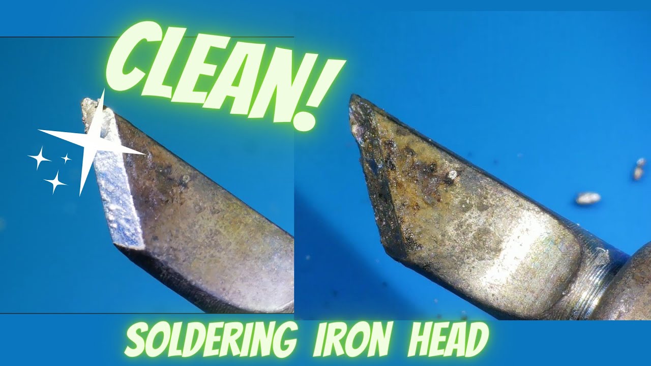 Andonstar--Useful methods to repair the soldering iron/How to clean ...