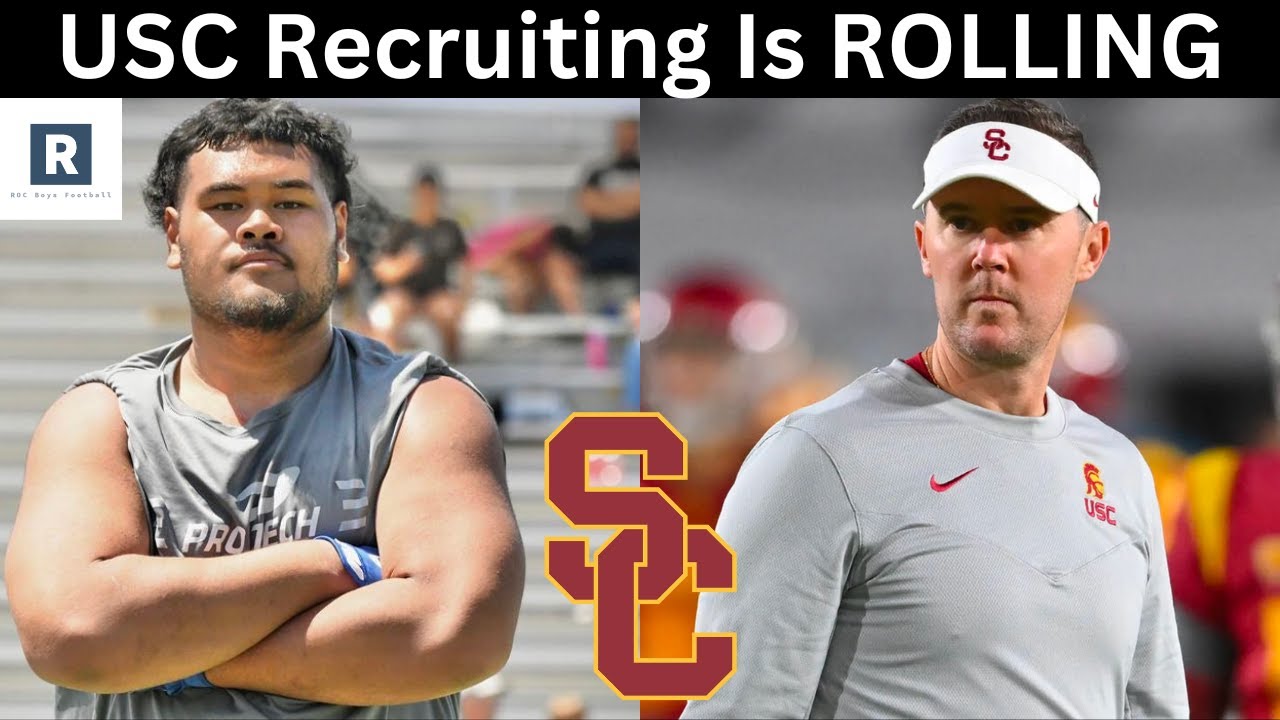 Viliami Moala Commits To USC | USC Football Recruiting News - YouTube