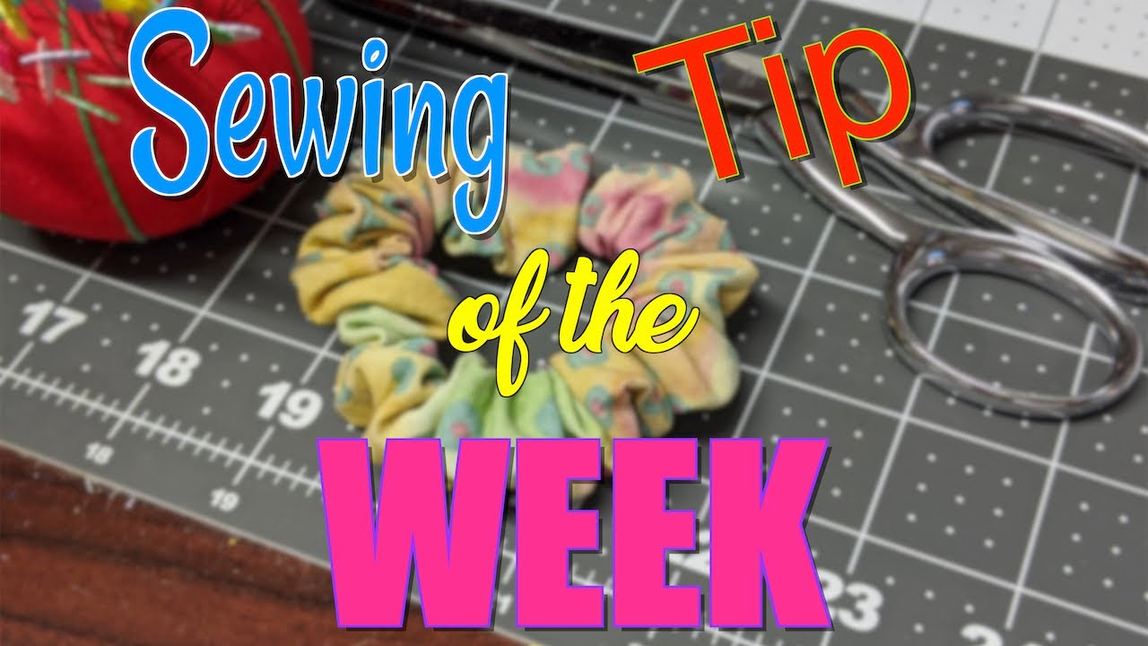 Sewing Tip of the Week | Episode 113 | The Sewing Room Channel - YouTube