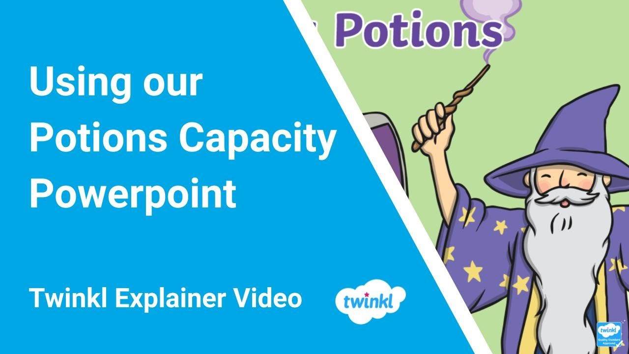 Magic Potion Ideas for Kids | EYFS Capacity PowerPoint Explainer - YouTube
