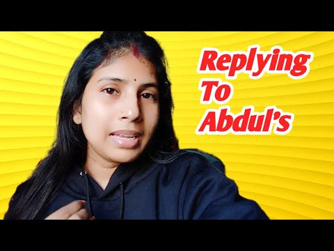 Replying To Abdul's🥱|| Ex Muslim Movement || Hindu Muslim Couple Vlog ...