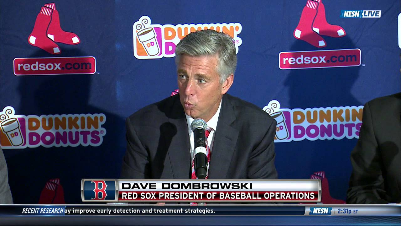 Dave Dombrowski Introduced As Red Sox President Of Baseball Operations ...