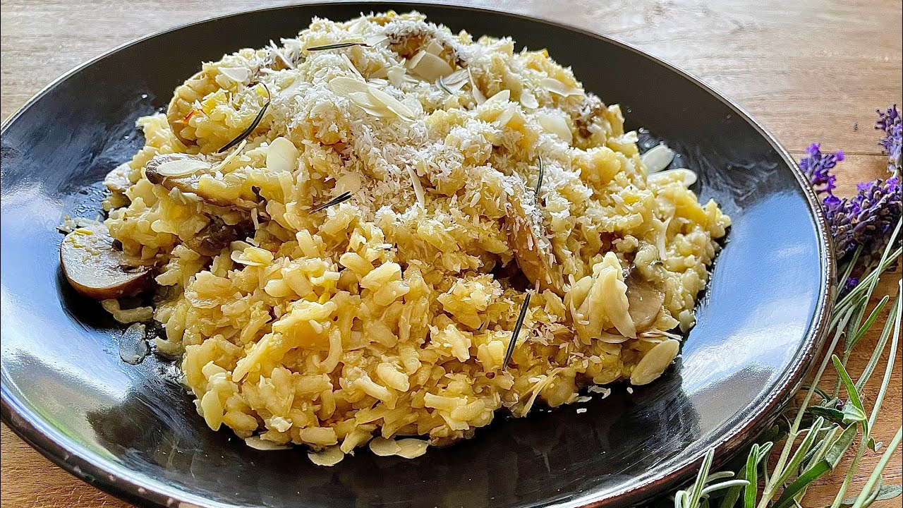 How to Make the Best Italian Risotto Rice for Dinner - YouTube